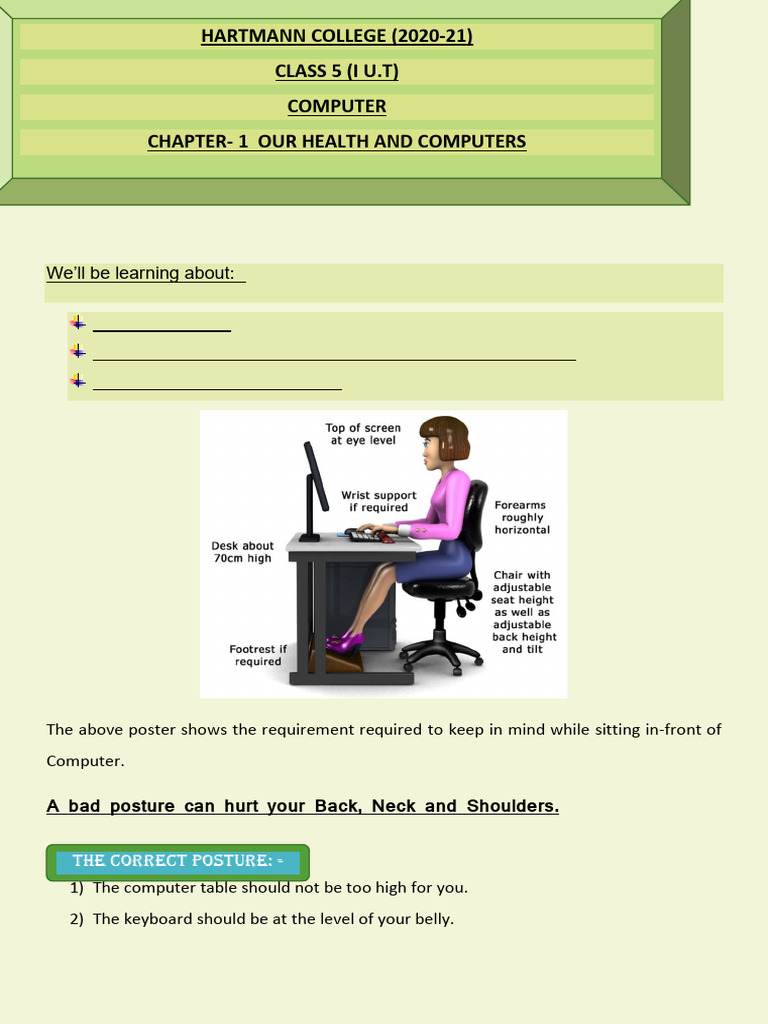 Computer Class 5 | PDF