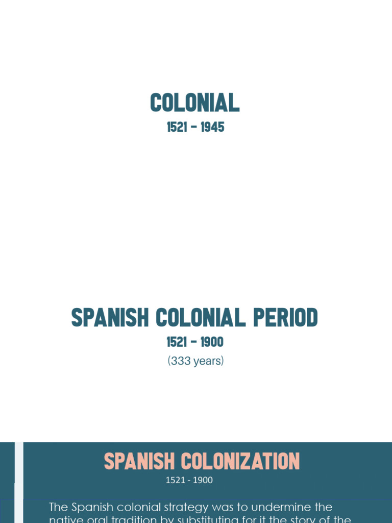 UNIT 1b (Colonial) | PDF