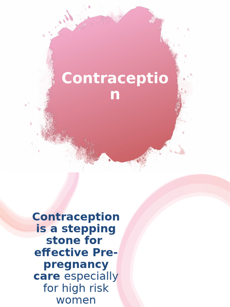 Contraception | PDF