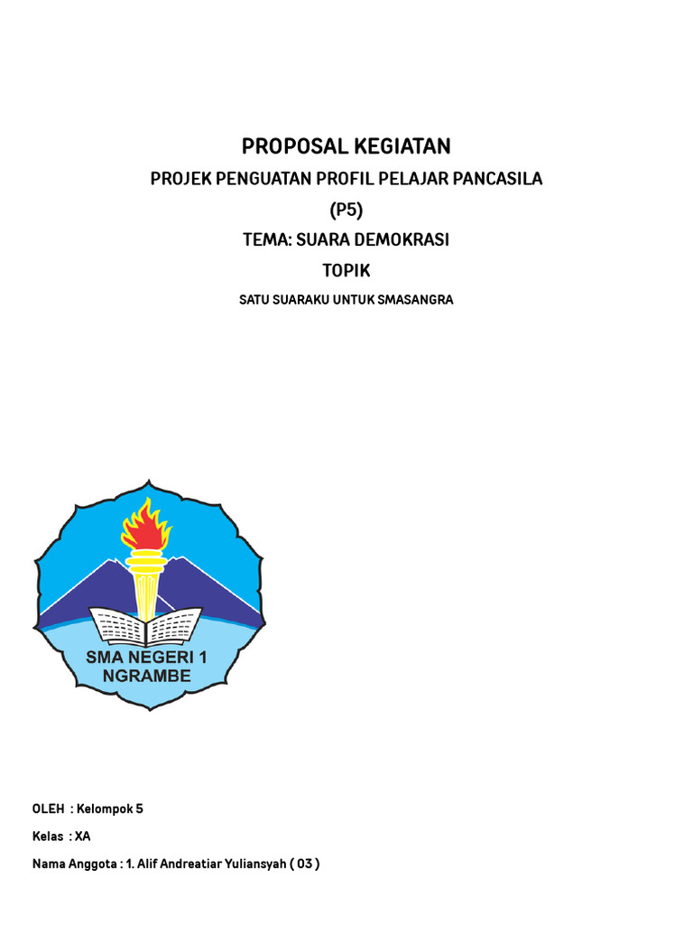 Contoh Proposal Kegiatan Kelas 10.doc - 20240910 - 142411 - 0000 | PDF