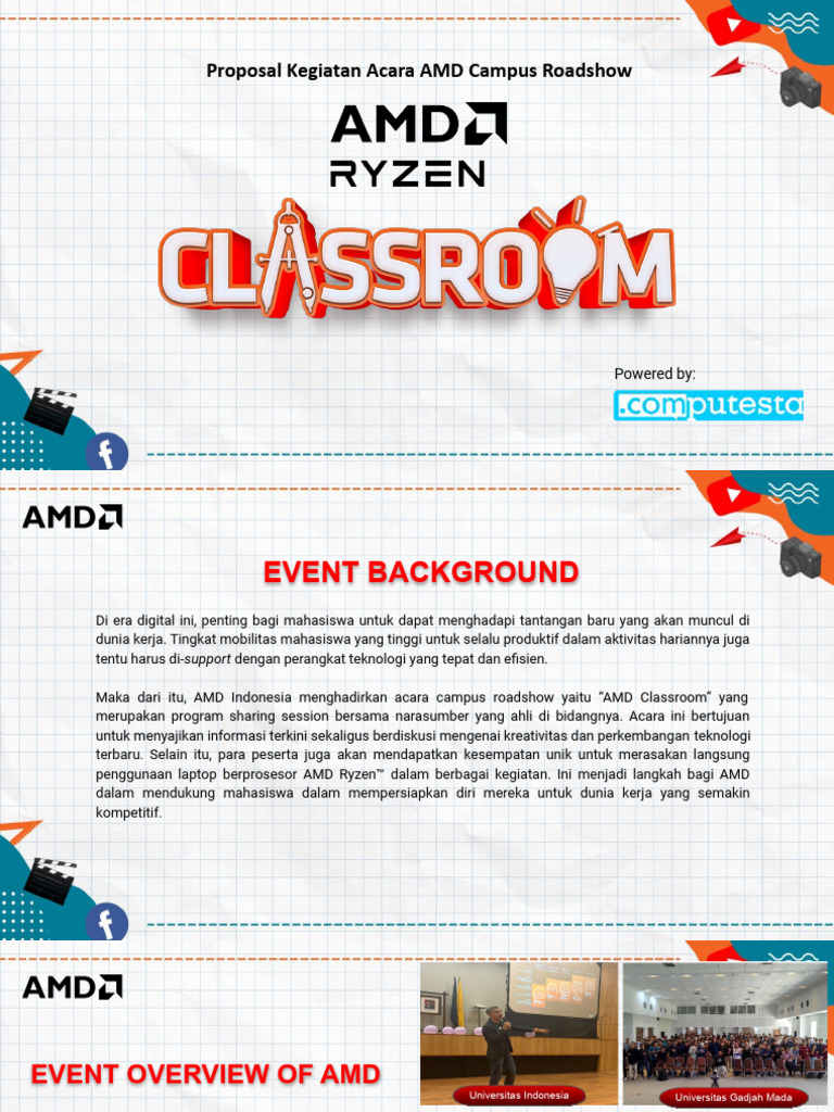 Proposal AMD Campus Roadshow | PDF