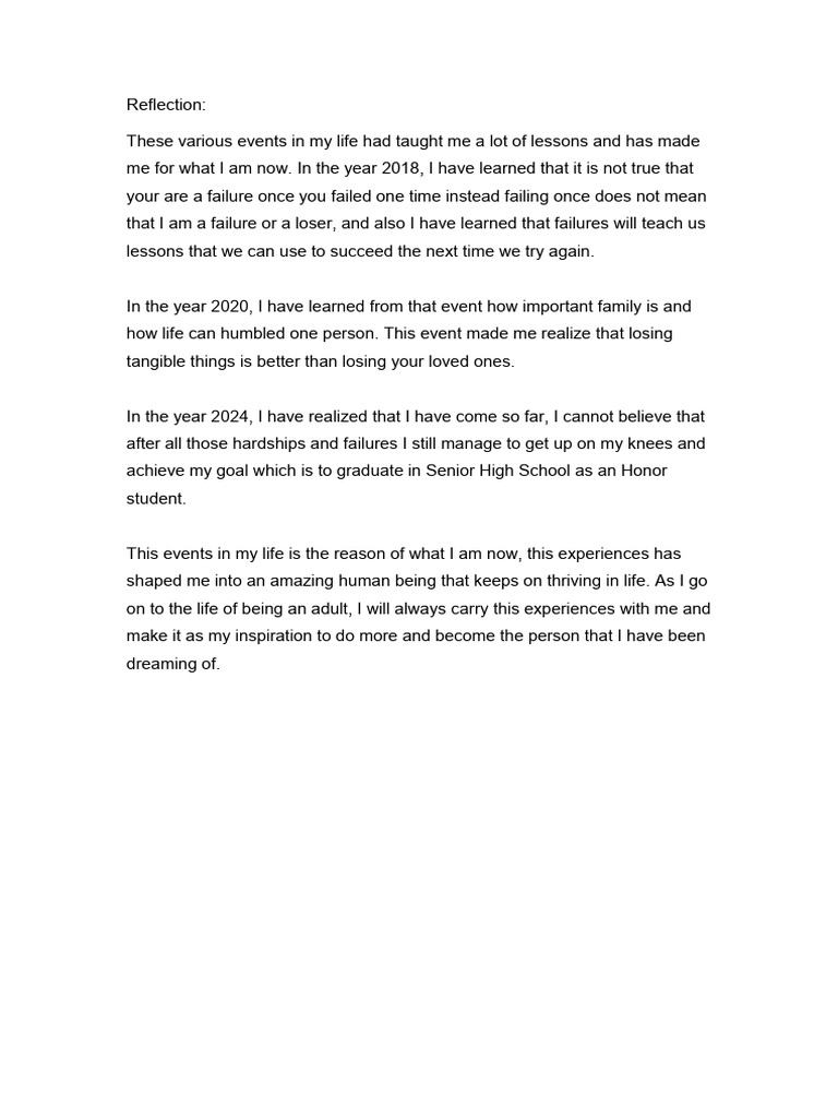 UTS Reflection | PDF