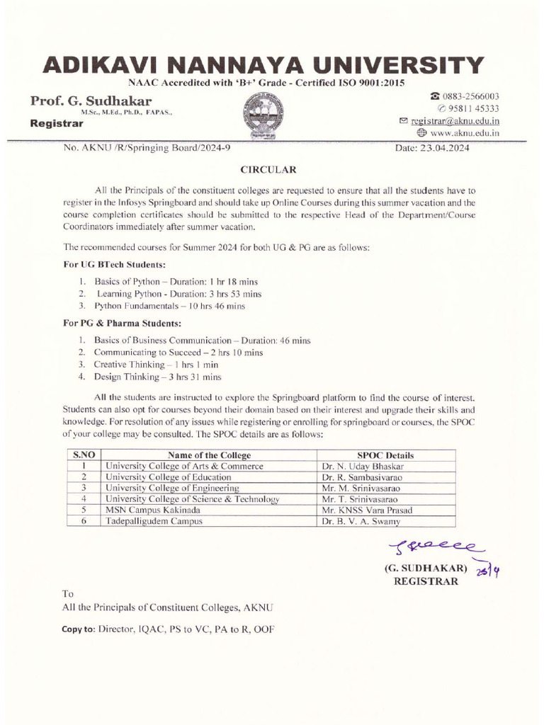 Infosys Spring Board | PDF