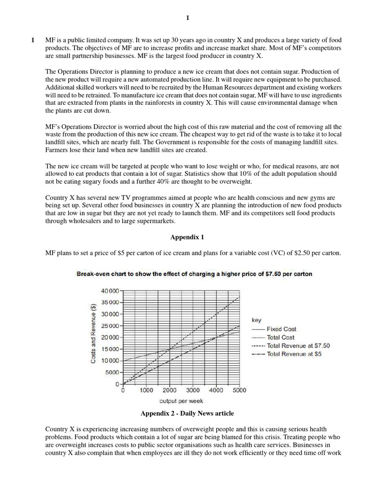 Unit 1 Practice Questions | PDF