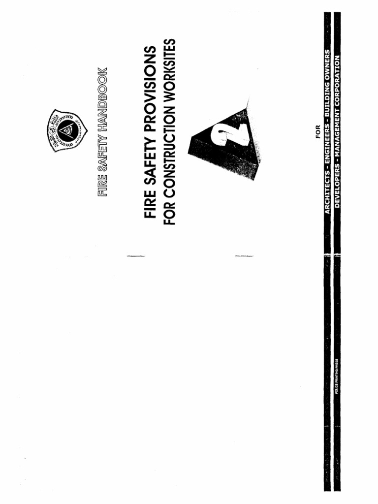 Fire Safety Provisions For Construction Worksites | PDF