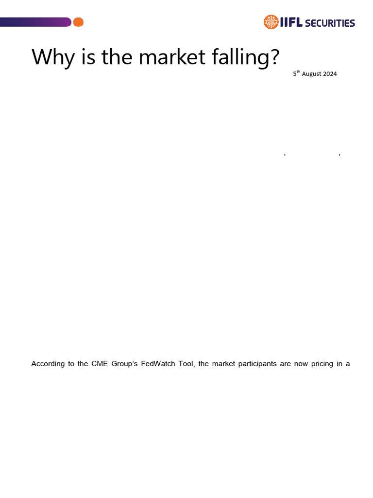 Why is market falling | PDF