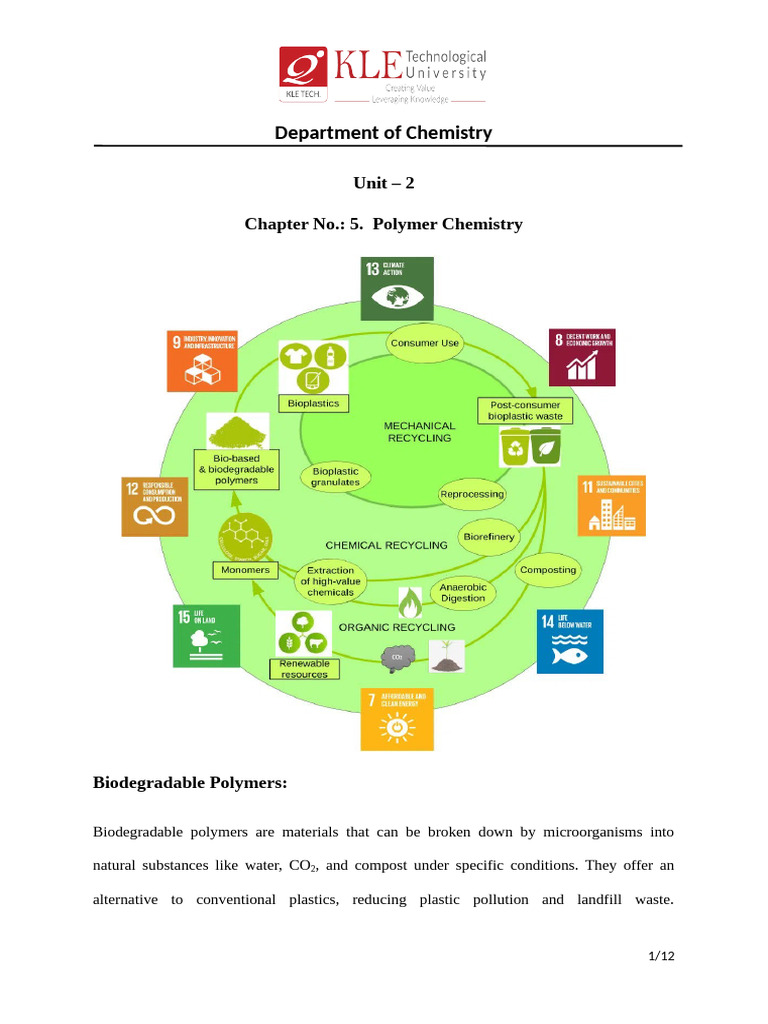 Biodegradable Polymers | PDF