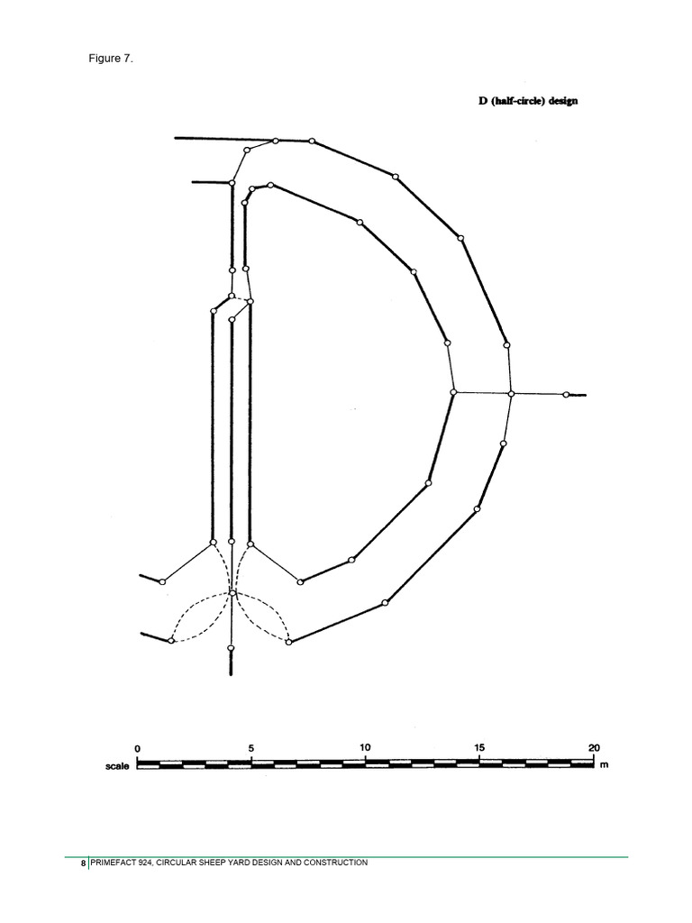 Circular Sheep Yard Design and Construction A2 | PDF