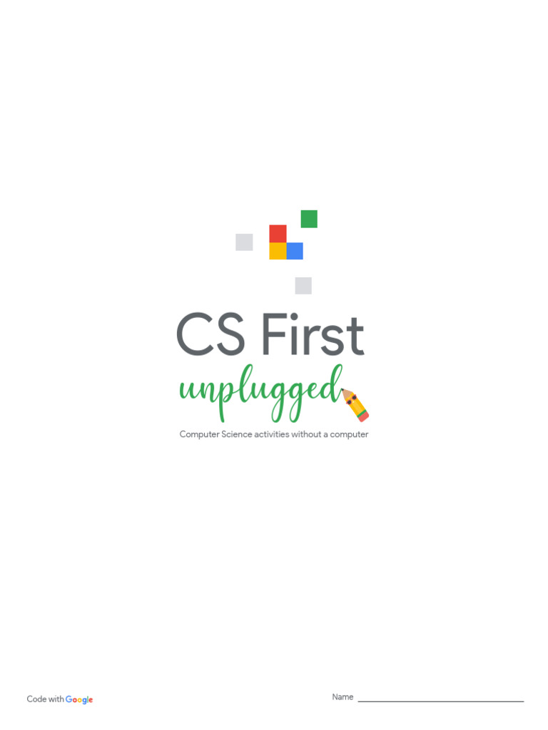 CSFirstUnplugged Booklet Pro Color SSA | PDF | Encryption | Key ...