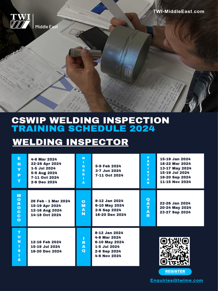 Cswip Welding Inspector 2024 Regional r1 | PDF