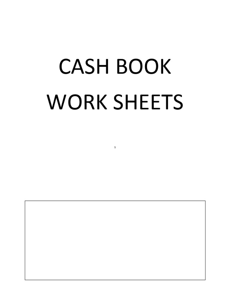 Cash Book | PDF