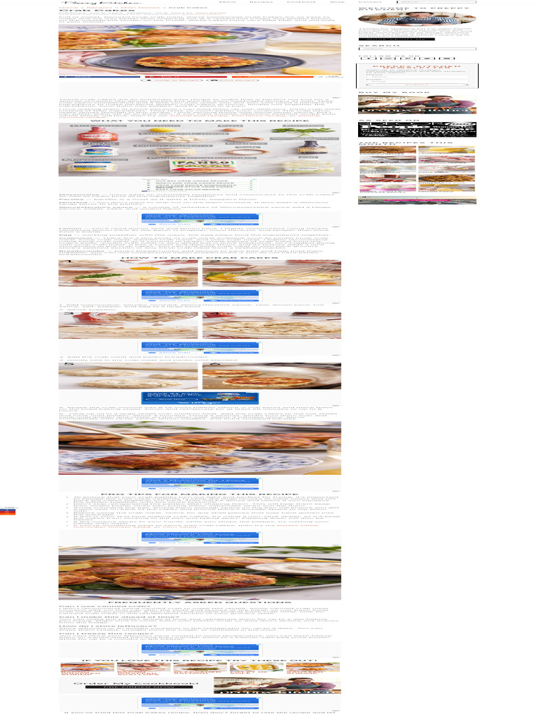 Crab Cakes - Preppy Kitchen | PDF