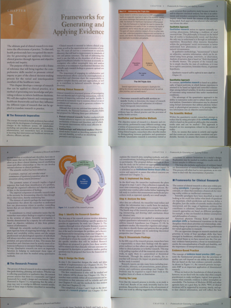 Portney 4th Chapter 1 | PDF