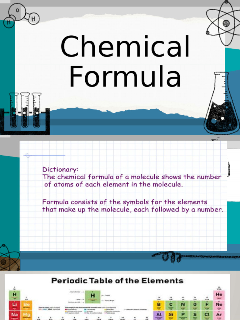 Chemical Formula | PDF