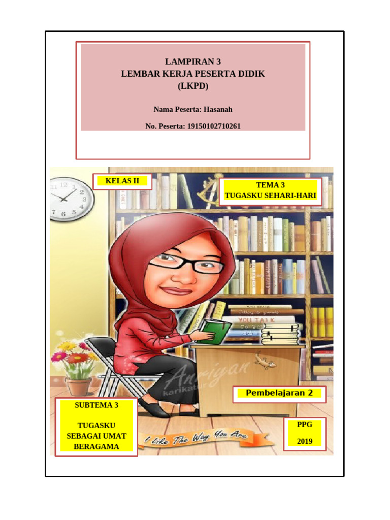 Lampiran 3 - LKPD Kls Rendah | PDF