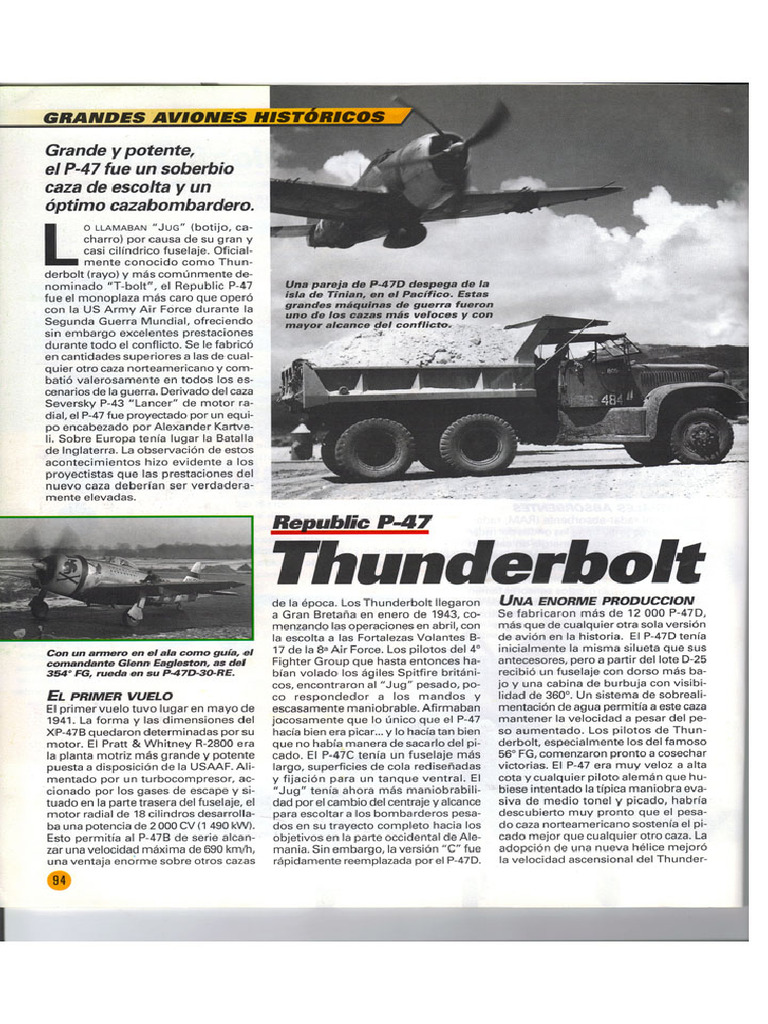 P47 Thunderbolt | PDF