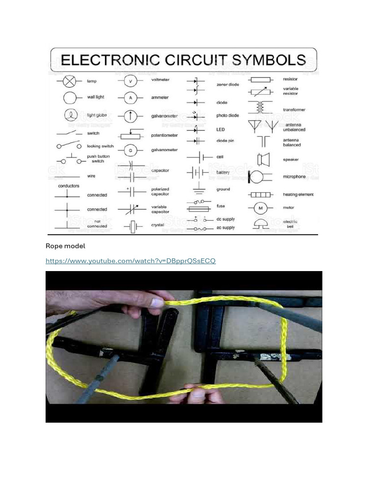 Electronic Circuit Symbols | PDF