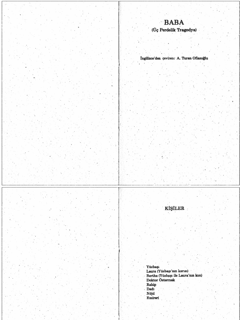 August Strınckberg - BABA | PDF