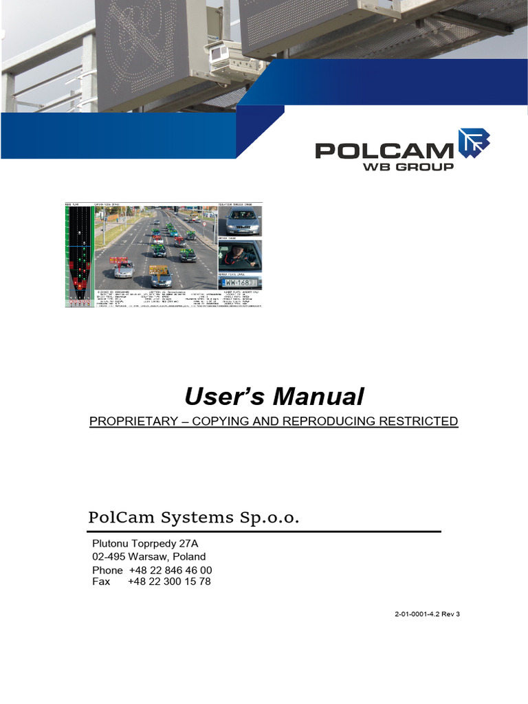 PolCam - SmartEye - Users Manual - V4.2.6 - en | PDF