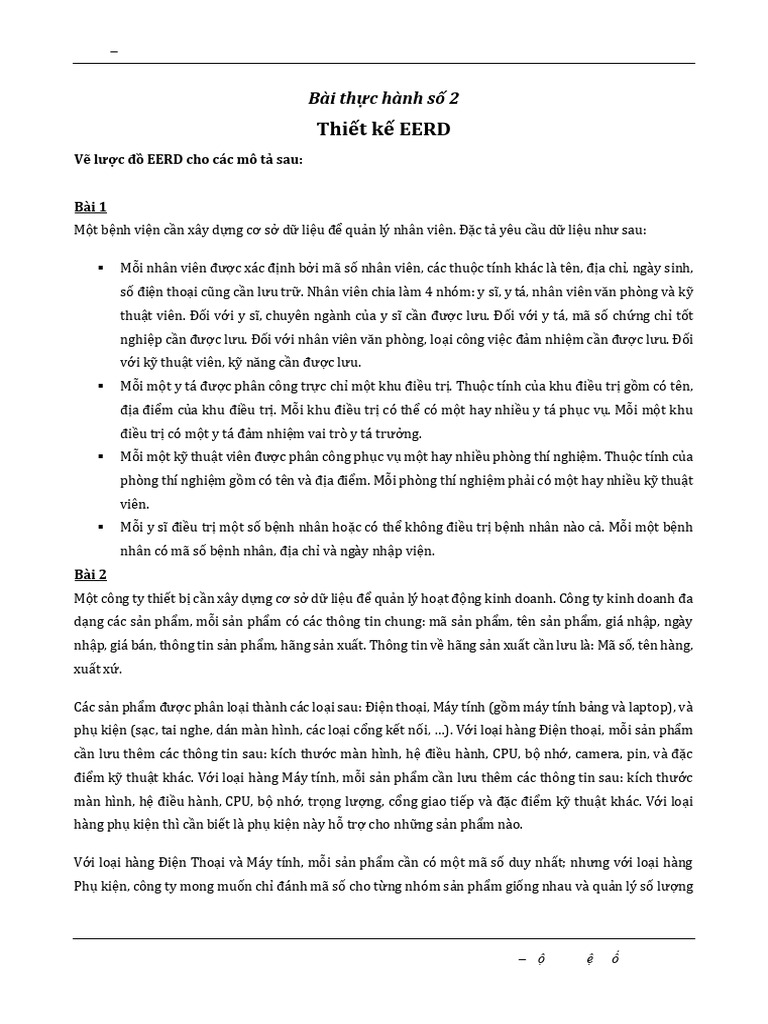 Lab2 EERD | PDF | Vietnam