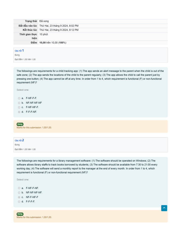 Quiz#03.2. Req. Eng.1 - Advanced | PDF | Mobile App | Software