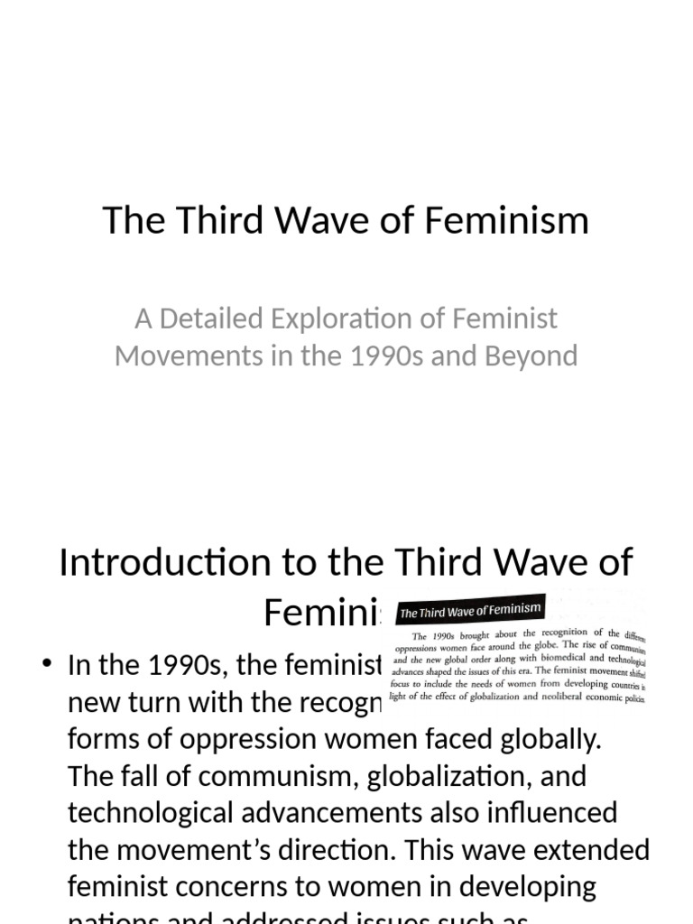 Third Wave Feminism: Global Perspectives | PDF | Gender Studies | Feminism