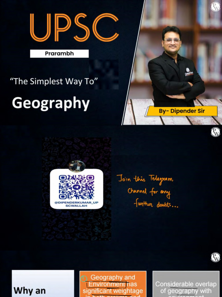 Bridge Course - Introduction of Geography Class Notes | PDF