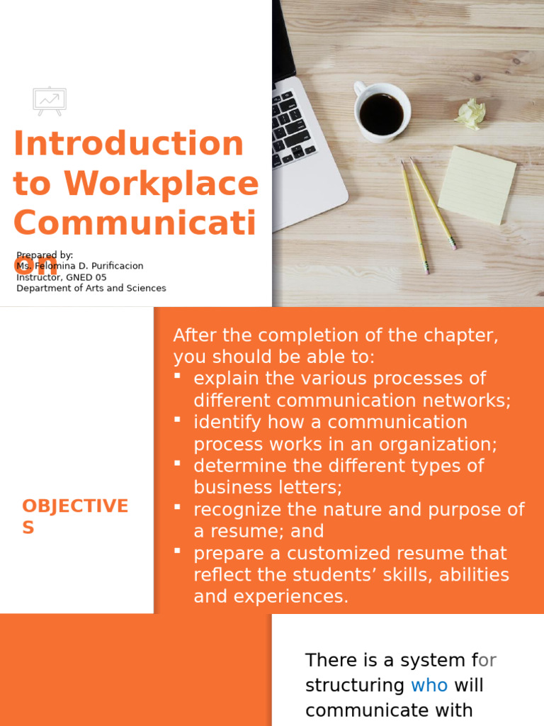 1 Introduction To Workplace Communication | PDF