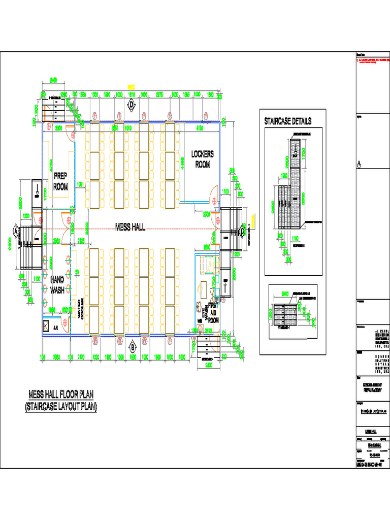 Staircase Layout MSM MH 001 | PDF