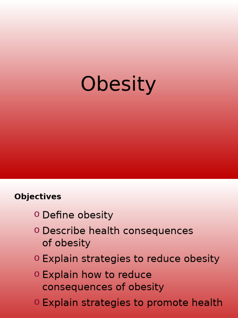Obesity | PDF