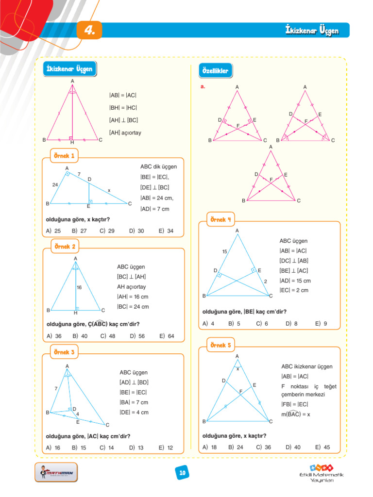 İkizkenar Üçgen | PDF