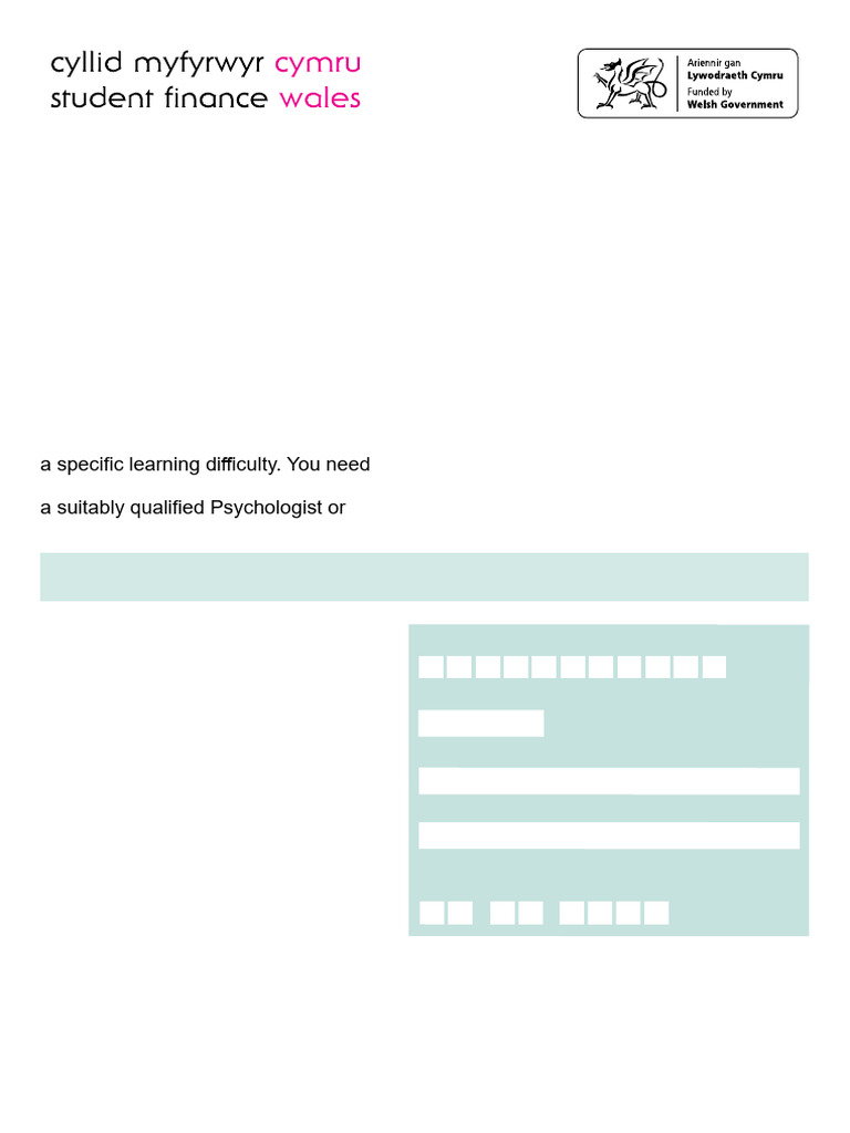 SFW Dsa Disability Evidence Form 2122 e o | PDF | Disability | Wellness