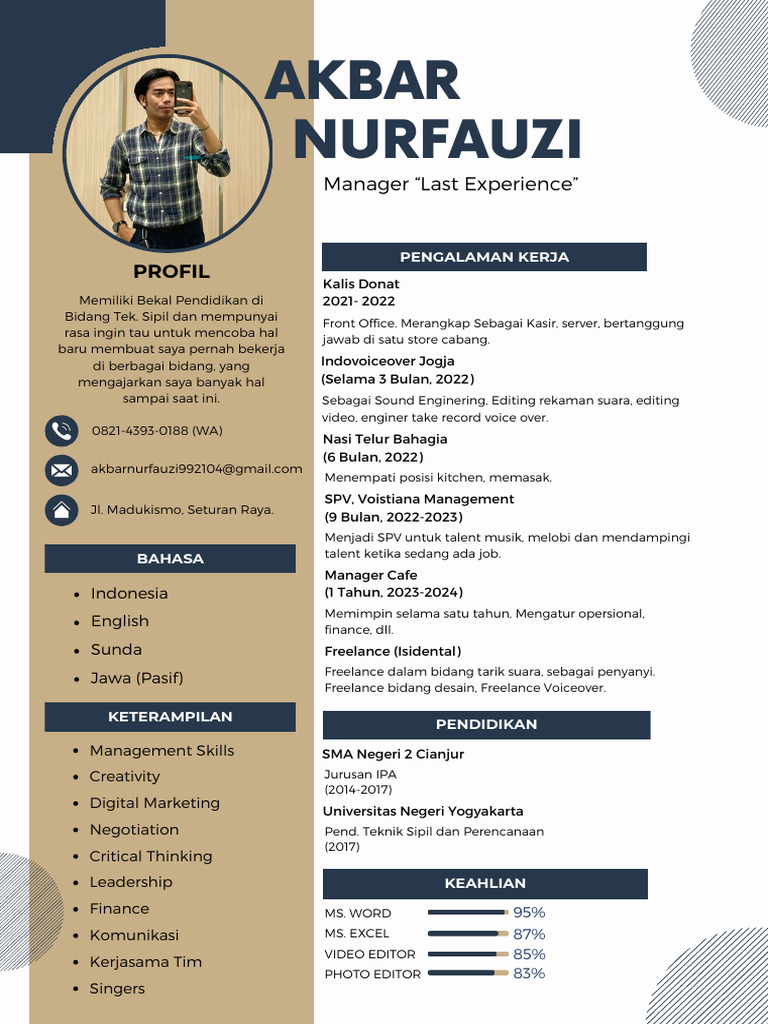 CV - Akbar Nurfauzi | PDF