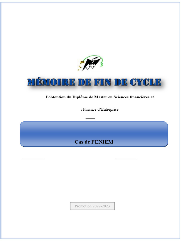 Mémoire Final | PDF