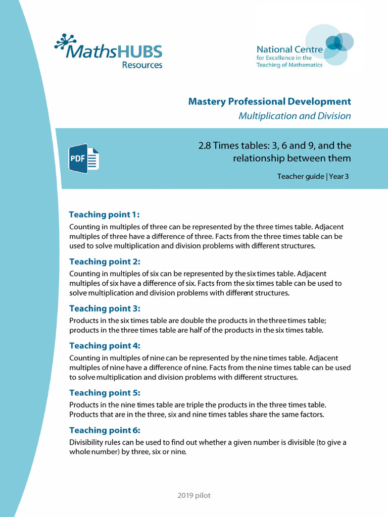 Ncetm Spine2 Segment08 Y3 | PDF