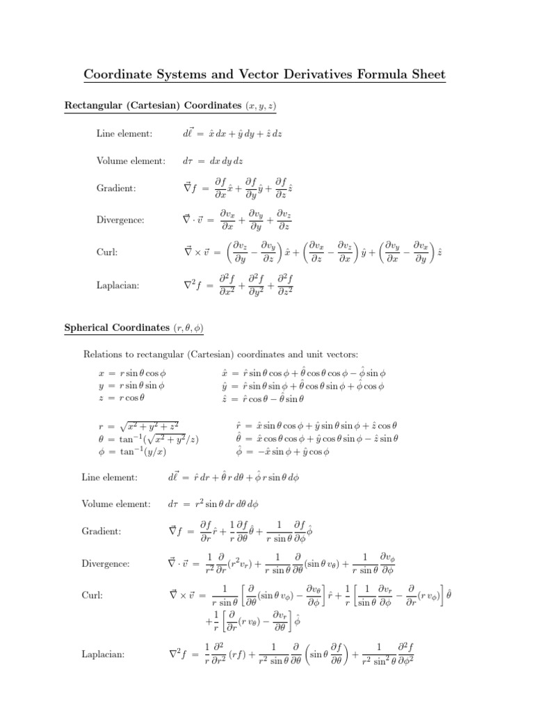 Formulas | PDF