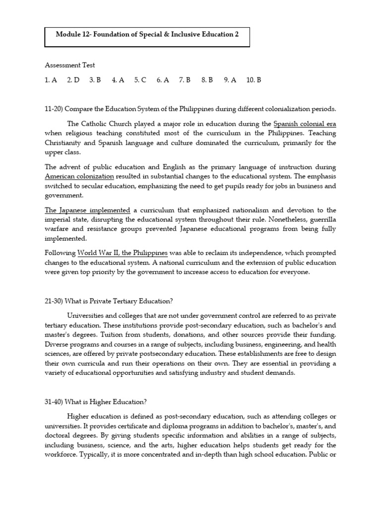 Module 12 | PDF