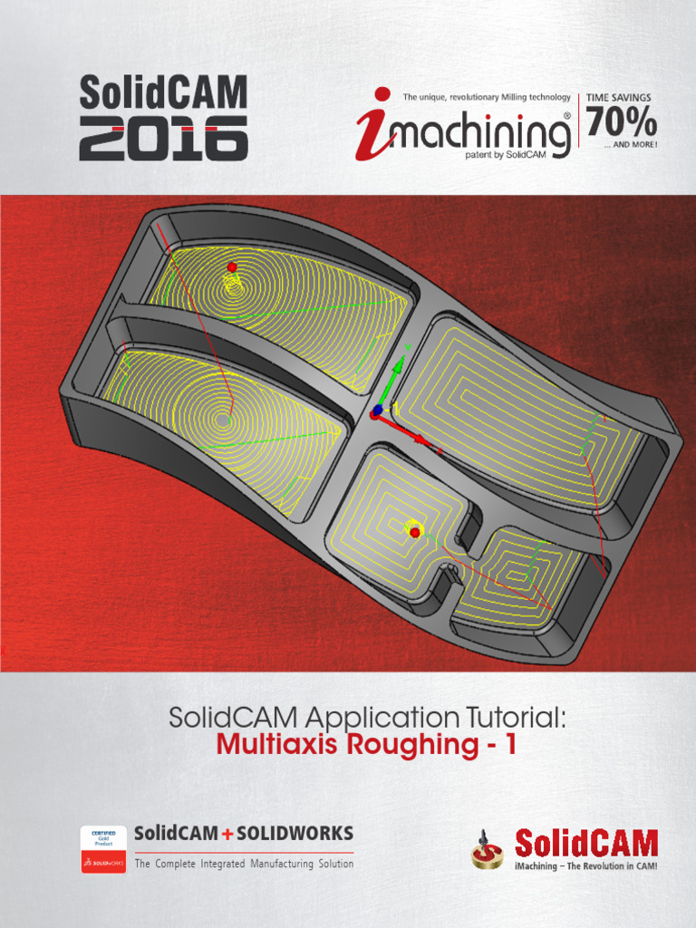 SolidCAM 2016 Multiaxis Roughing | PDF