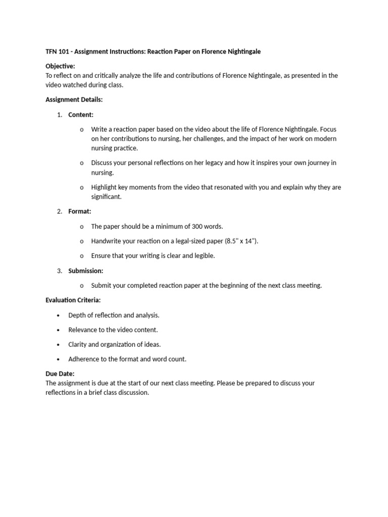 TFN 101 Requirement1 | PDF