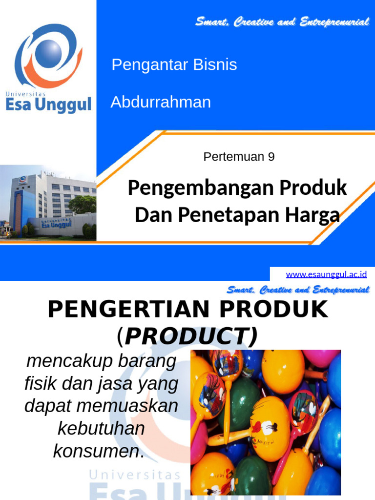 Bahan Ajar Pertemuan 9 Pengantar Bisnis | PDF