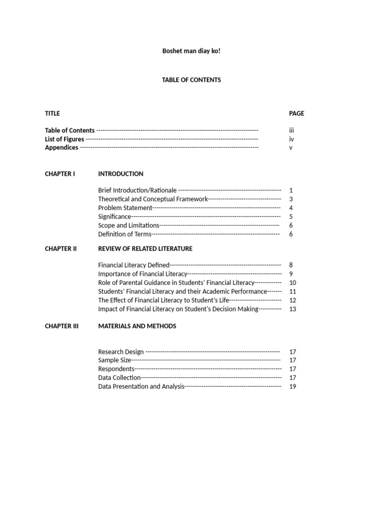 Concept Paper | PDF