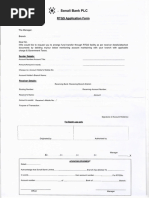 Pubali Bank Rtgs Form | PDF