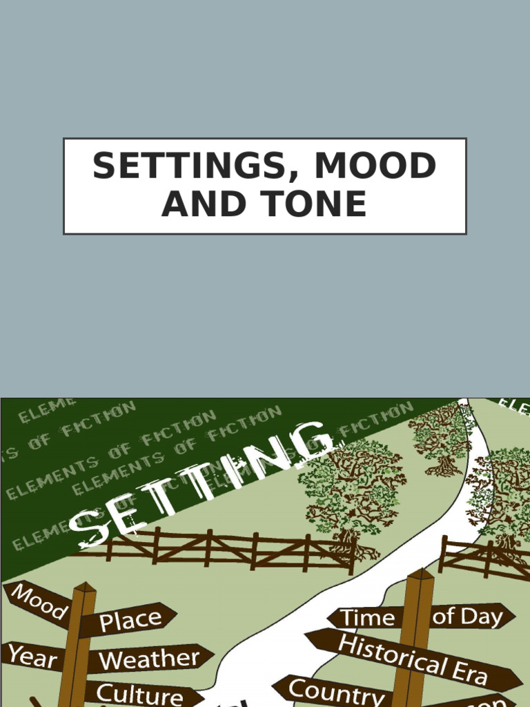3.2 Settings Tone and Mood | PDF