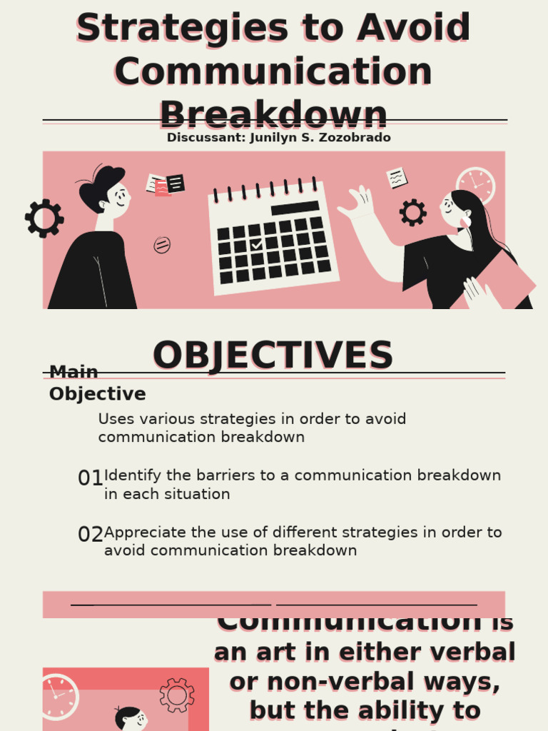 Strategies to communication breakdown | PDF