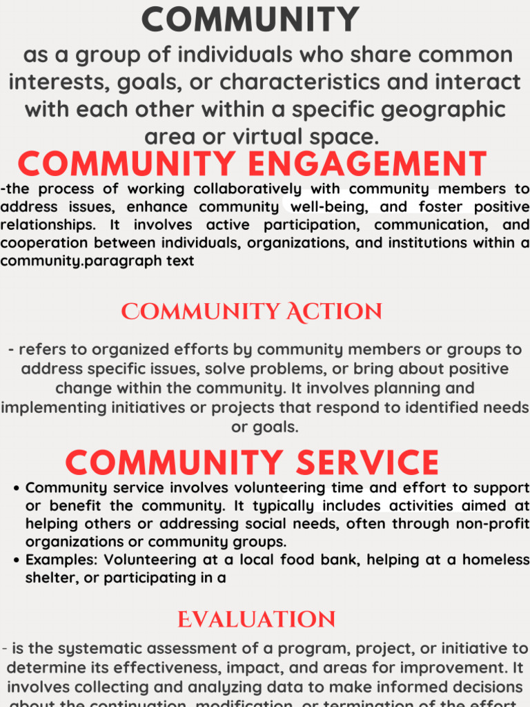 The Family Community Education Presentation in Colorful Illustrative ...