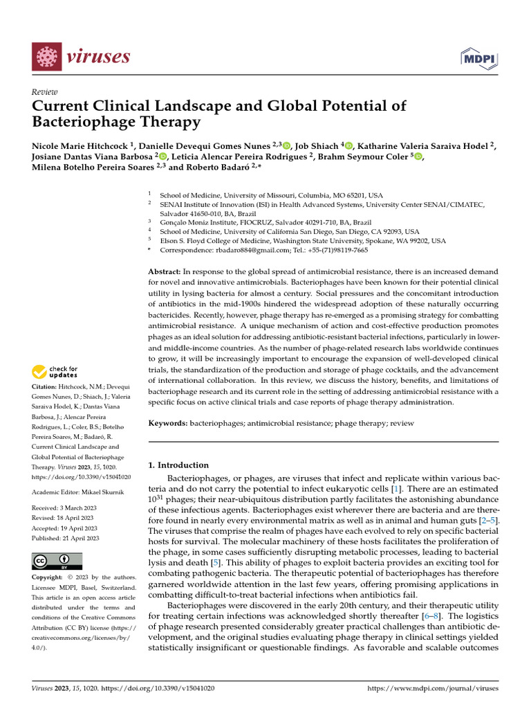 Current Clinical Landscape and Global Potential of | PDF