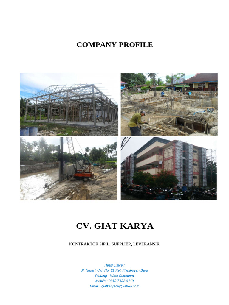 Cf. Cv. Giat Karya-2022 | PDF