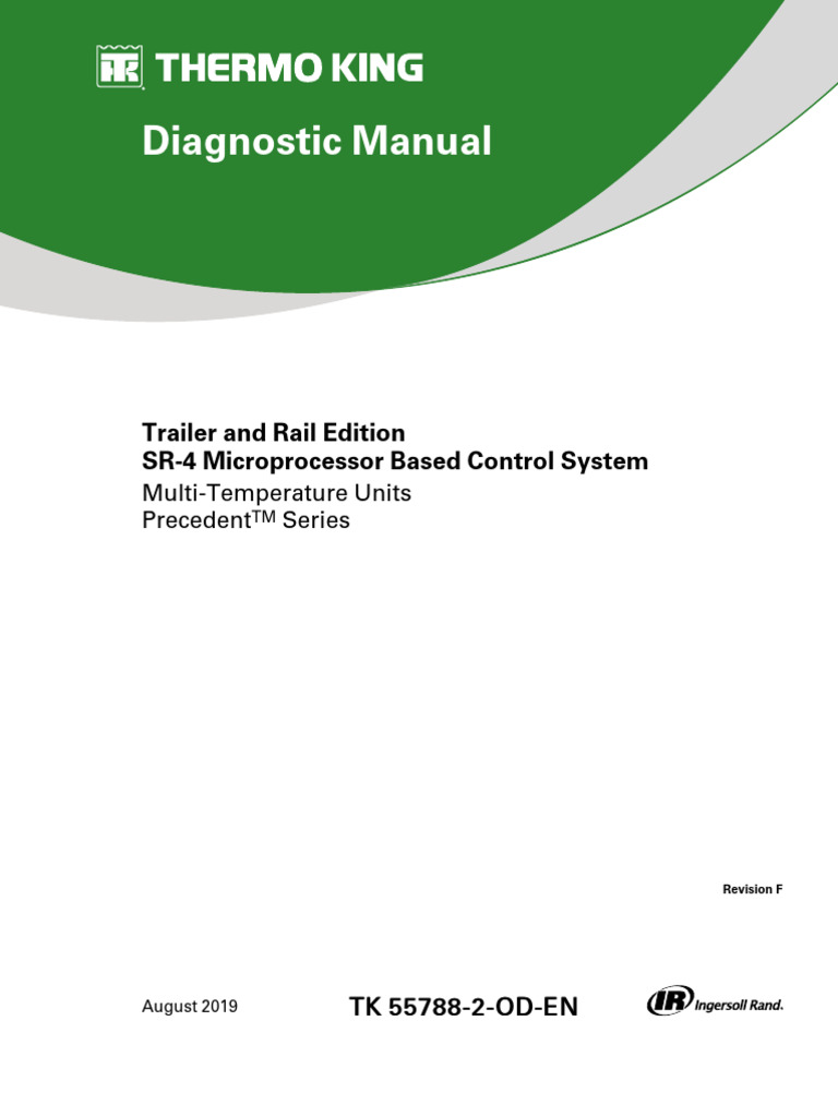 SR-4 Microprocessor Control System For Trailer Multi-Temp Units - TK 55788-2-OD-EN | PDF | Usb ...
