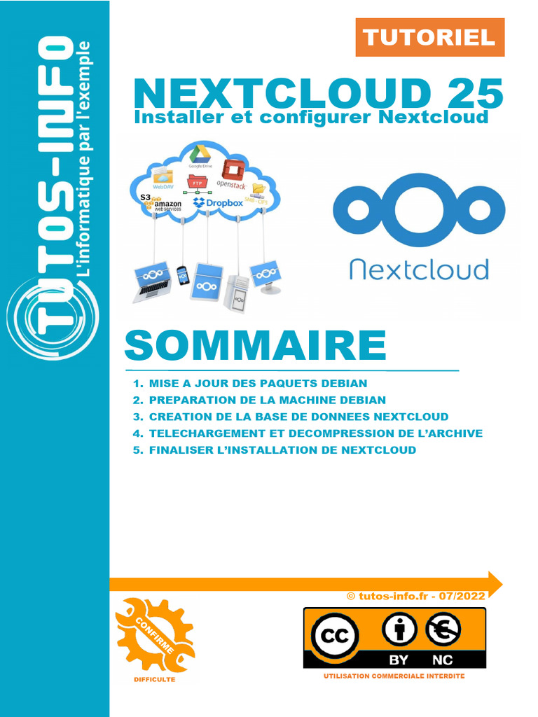Tutoriel Installer Et Configurer Nextcloud | PDF
