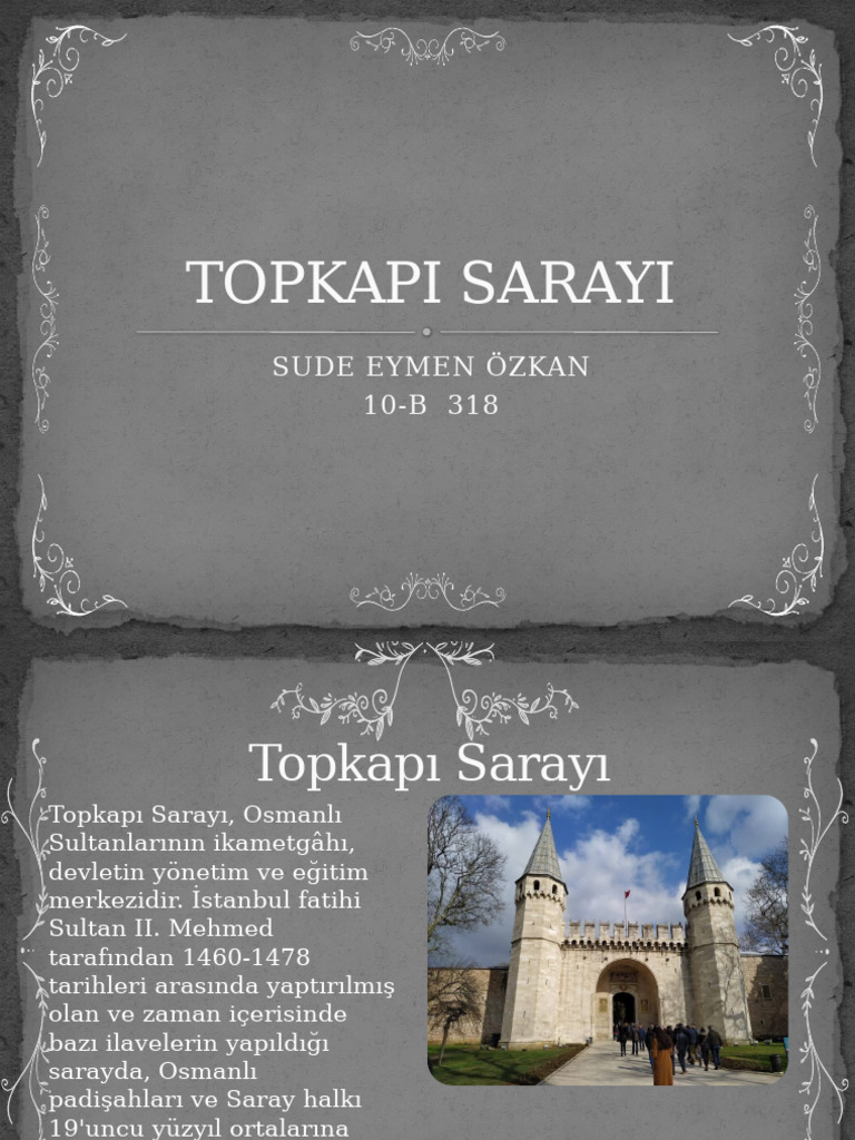 Tarih Topkapi | PDF